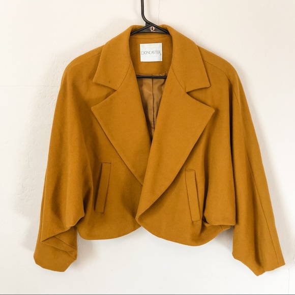 Doncaster | Jackets & Coats | Vintage Doncaster 0 Wool Cropped Dolman ...